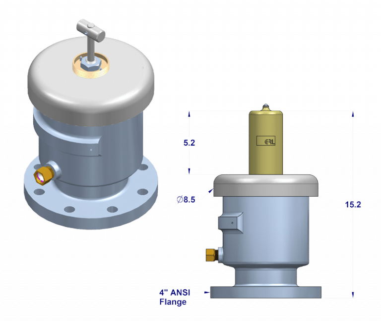 Equate PV Valve 4” - ERL Inc