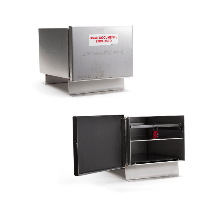 Document Box with Certificate of Inspection (COI) Holder - ERL Inc