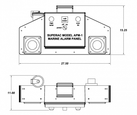 APM-1 Portable Alarm Panel - ERL Inc